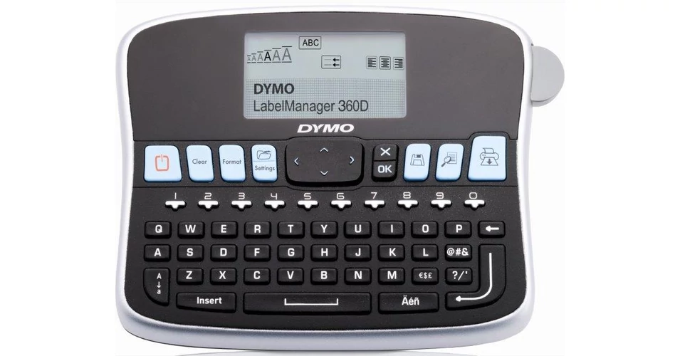 DYMO LabelManager 360D Rechargeable Hand-Held Label Maker (S0879510 ...